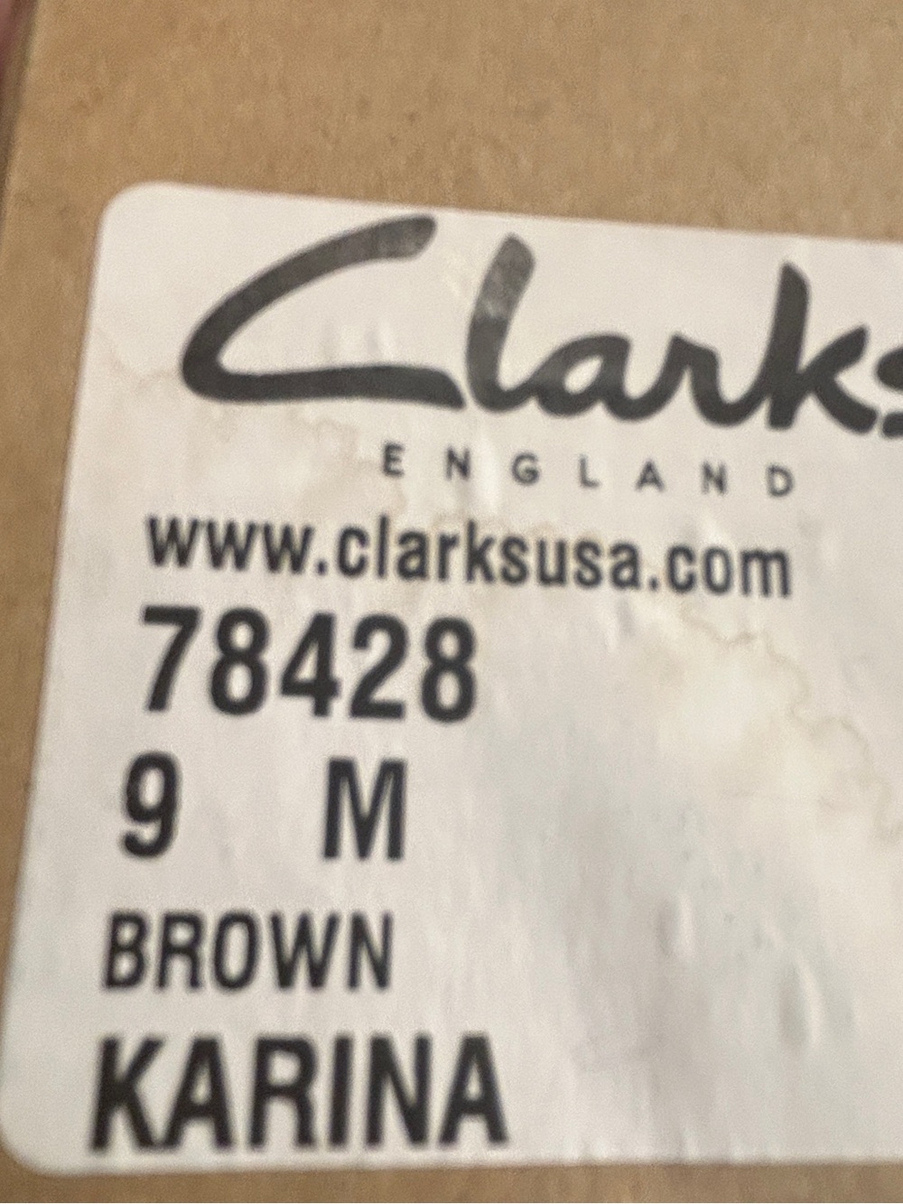 Clarks | Shoes | Clarks Karina Brown Leather Mule Clogs Womens Size 9m ...